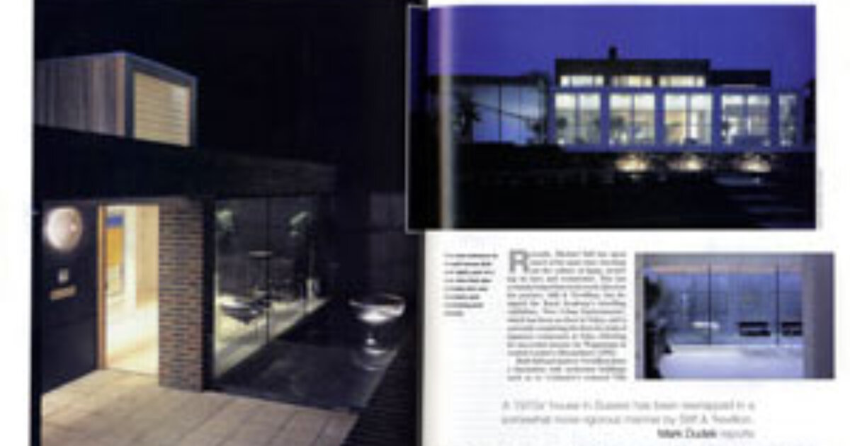 RIBA Journal - Stiff + Trevillion