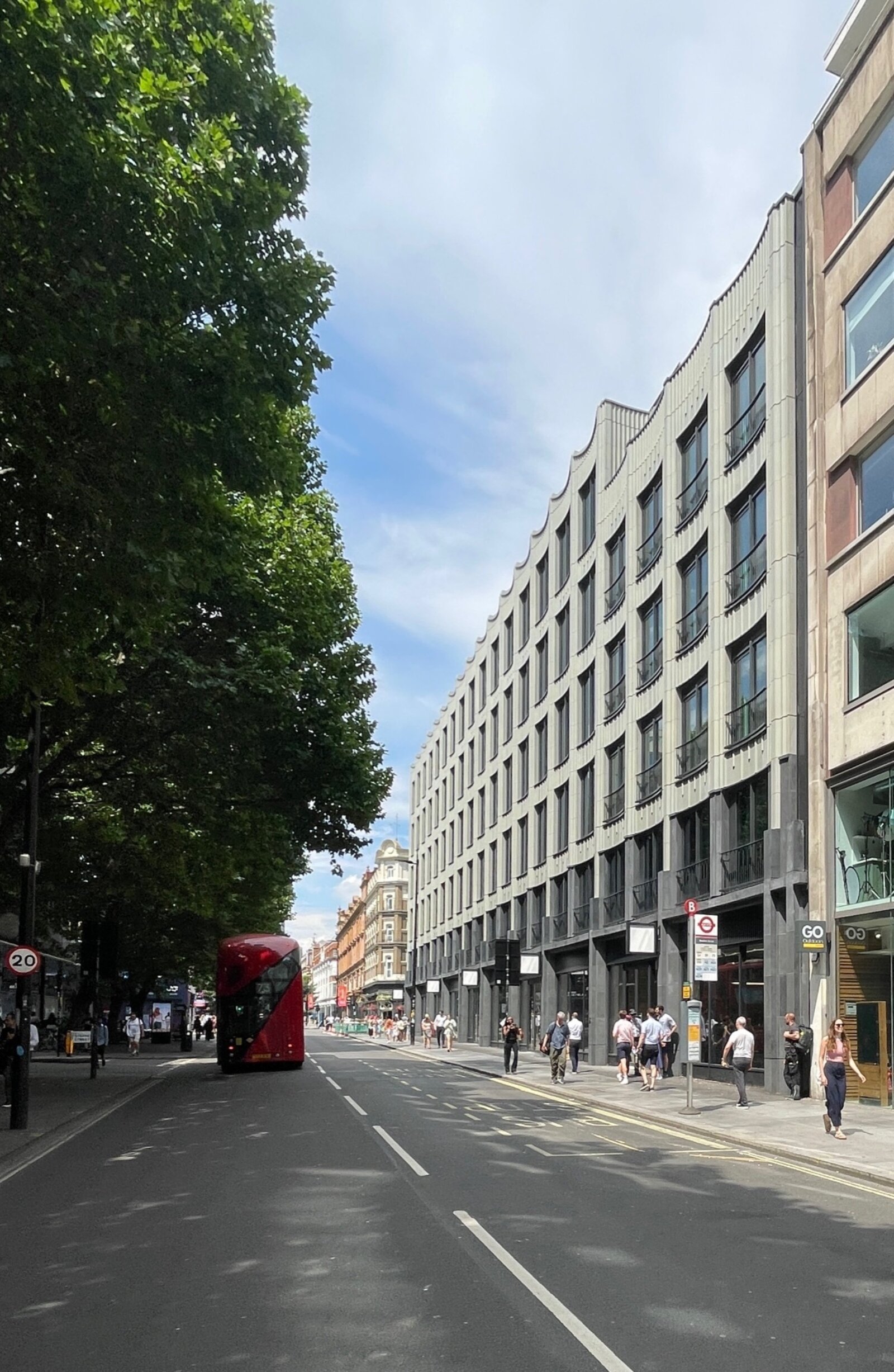 The Fitzrovia, Tottenham Court Road - Stiff + Trevillion